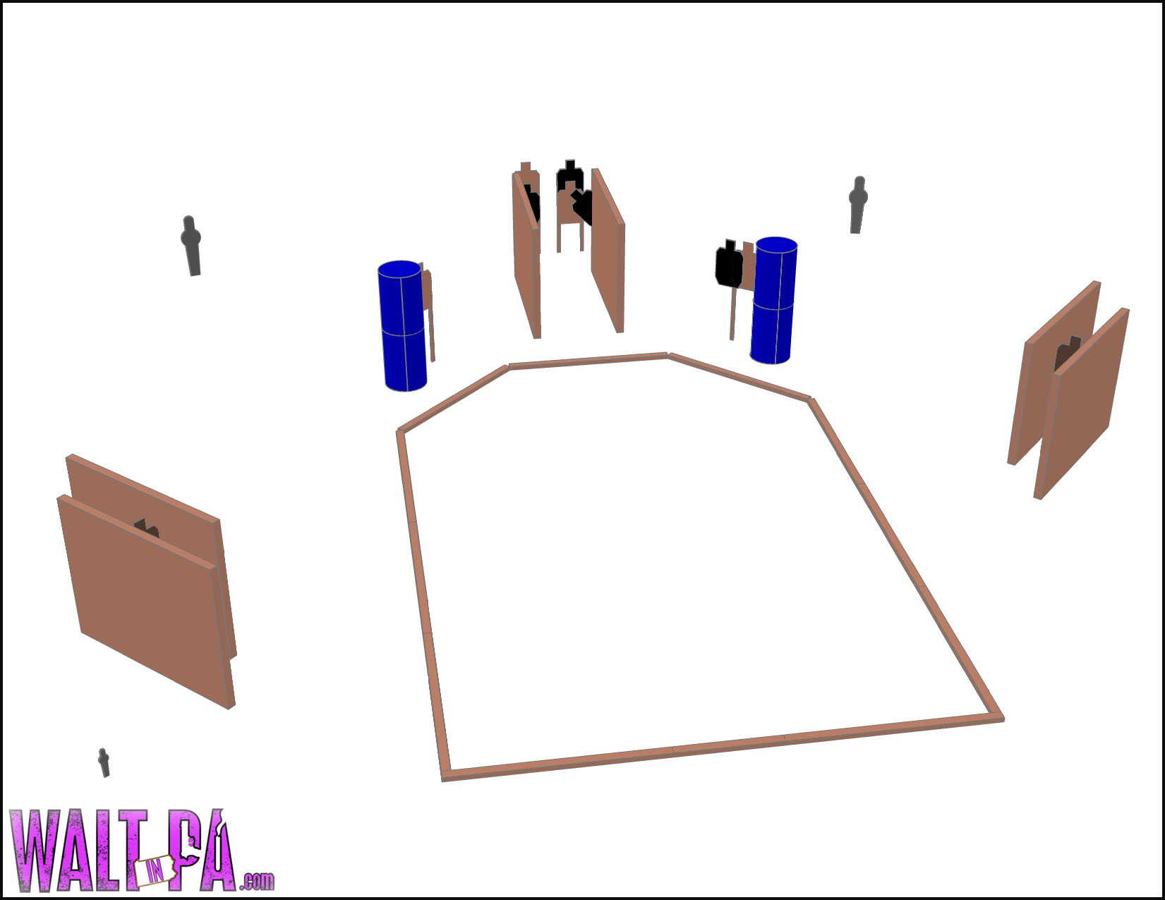 USPSA Stage: Community Developed - Walt In PA