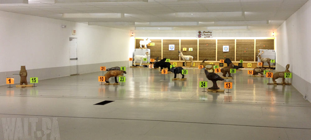 Reading Archery Club Friday Night Indoor 3D Fun Shoot - Walt In PA