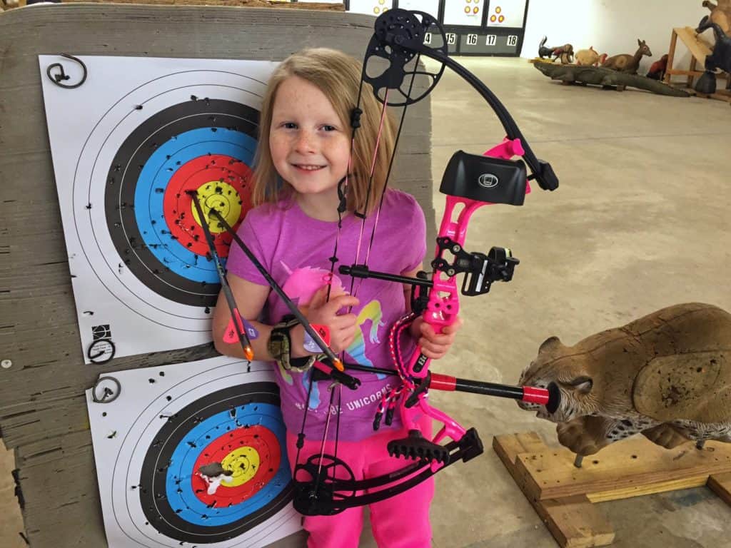 Customized Pink Stabilizer for a 6 Year Old Archer - Walt In PA